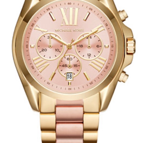 Michael Kors | Accessories | Michael Kors Rose Gold And Gold Watch ...